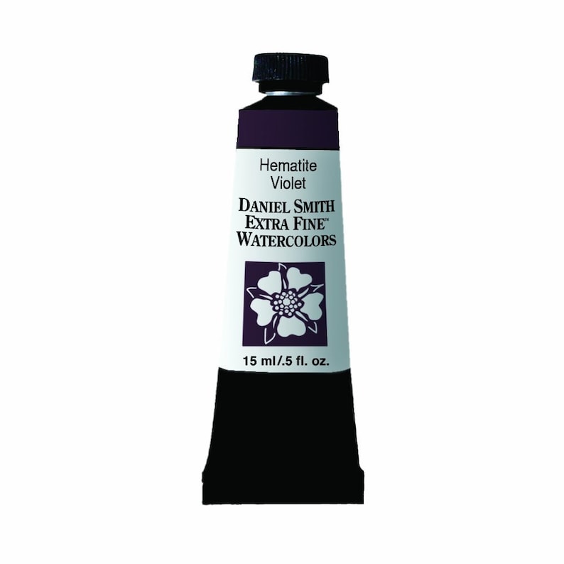 Daniel Smith Hematite Violet Genuine Watercolor Paint 15ml - Etsy