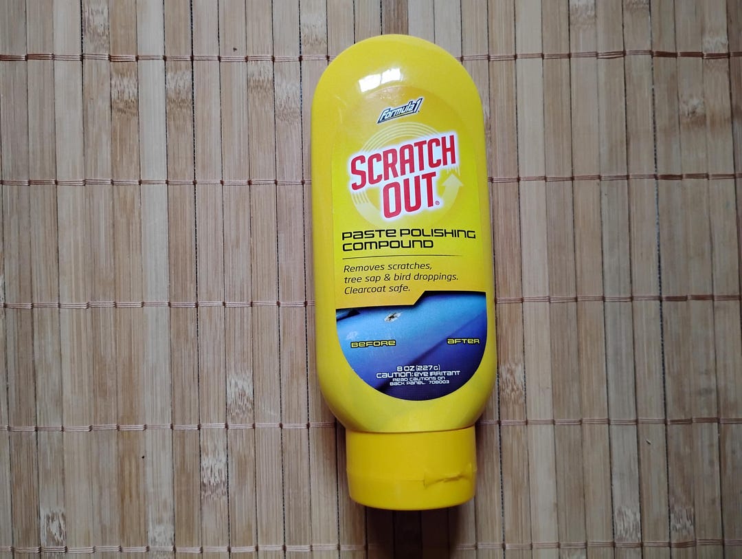Formula 1 Scratch Out Car Wax Polish Paste, Scratch Remover for All ...