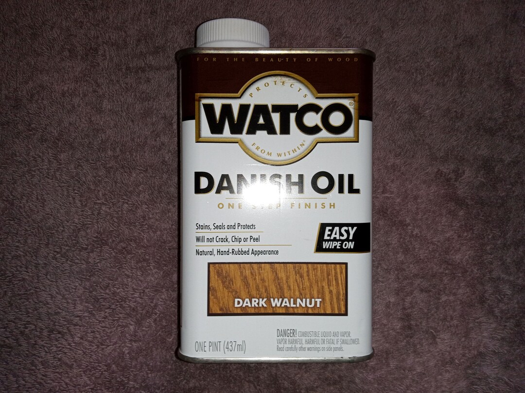 Dark Walnut Watco Danish Oil Wood Finish, Varnish, Rust-oleum 242221 ...