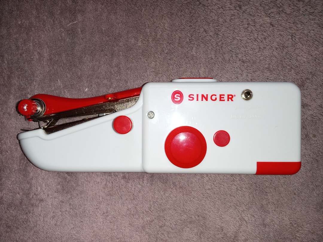 Portable Cordless Handheld Sewing Machine; Singer Handheld Sewing ...