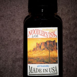 Noodler's Apache Sunset Fountain Pen Ink, Yellow Amber Noodlers ...