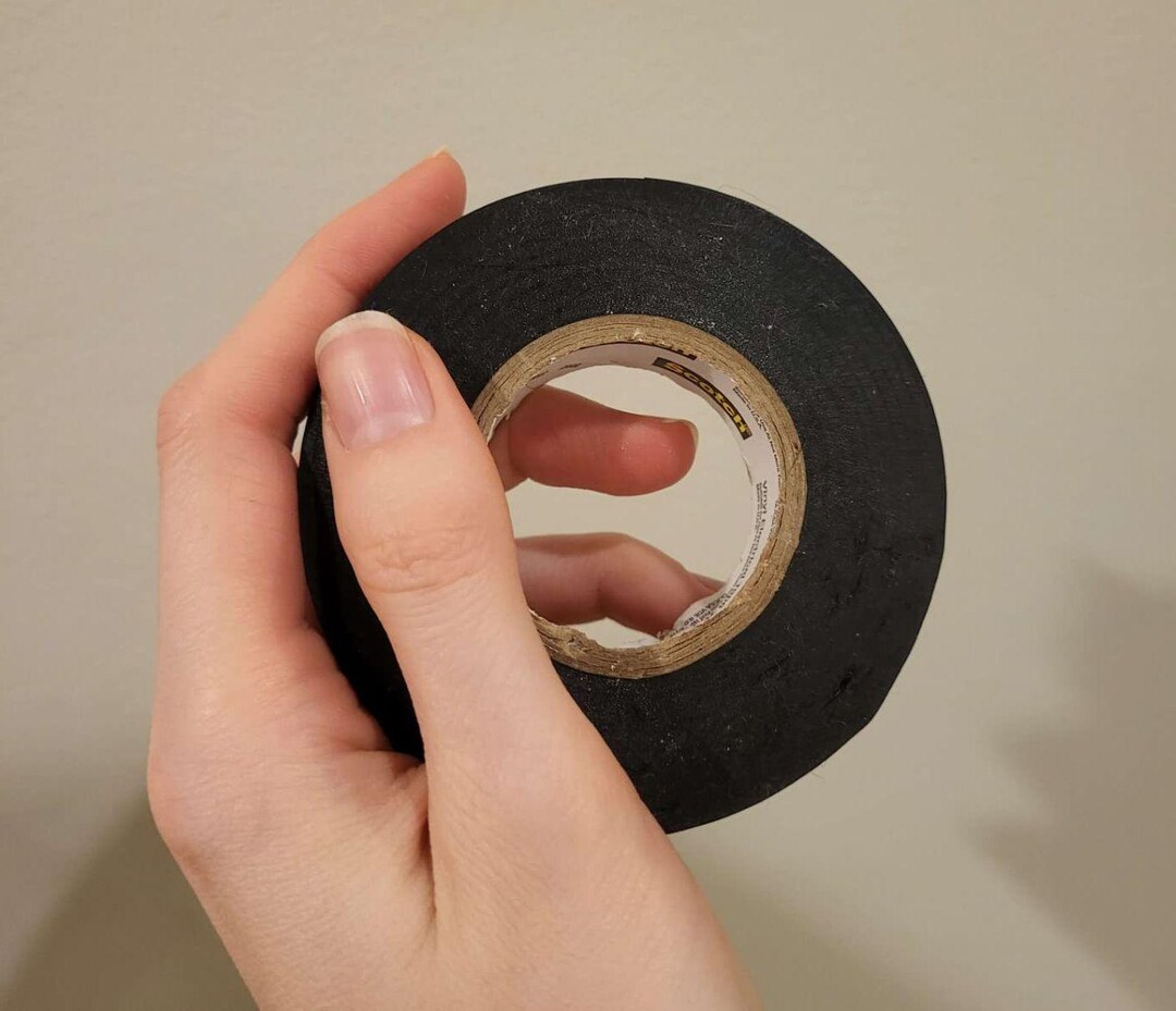 Black Vinyl Electrical Tape, Scotch 700, Commercial Grade, Flexible ...