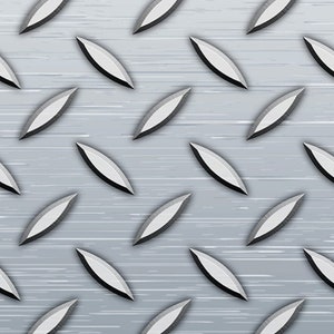 Grey Diamond Plate Printed Duct Tape, 1.88" (48mm) X 10Y (9M ...