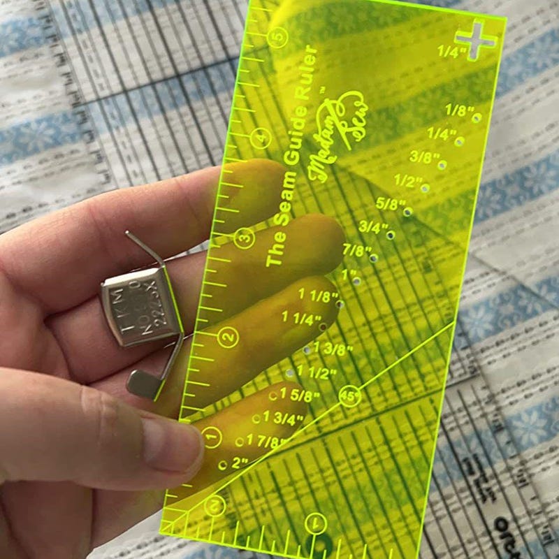 1/4 seam ruler - Etsy Polska