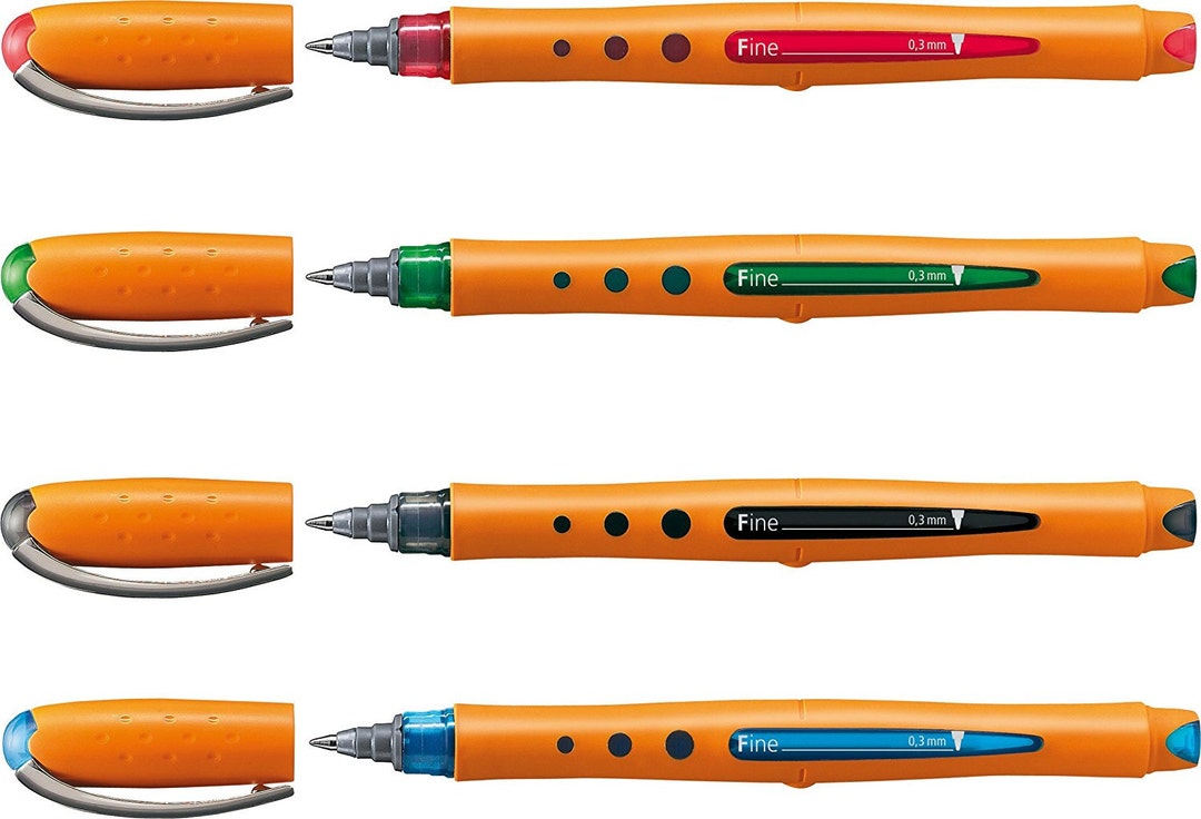 Stabilo Bionic Worker Fine Point Rollerball Color Pens. 0.3mm. 4 ...