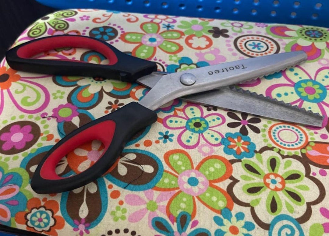 Pinking Shears Lace Scissors Scalloping Scissors Edge Wave Pattern - Etsy