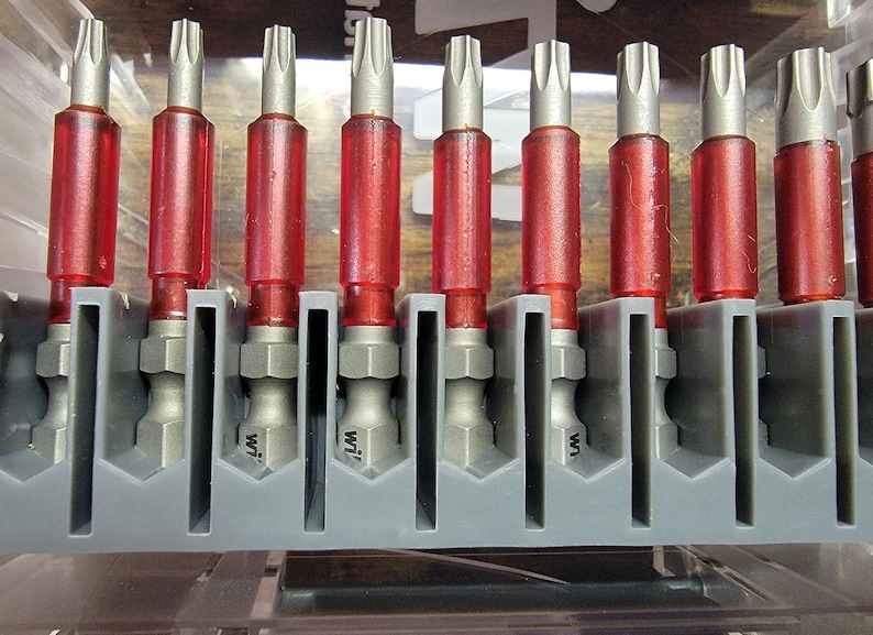 50 Piece Impact Bit Set, Screwdriver, Energy Absorbing Driver Bit Set ...