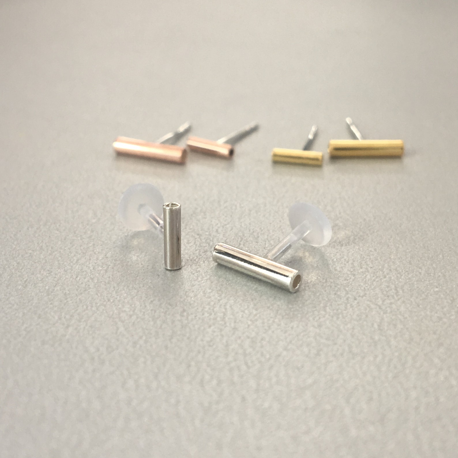 Bar Helix Stud Earring Line Helix Earring Cartilage Piercing - Etsy