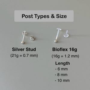 16G Tiny Bee Helix Earring Dainty Gold Bee Tragus Stud Silver Cartilage ...