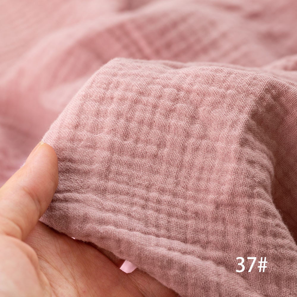 ORGANIC Solid Color Super Soft Crinkle Texture 100% Organic | Etsy