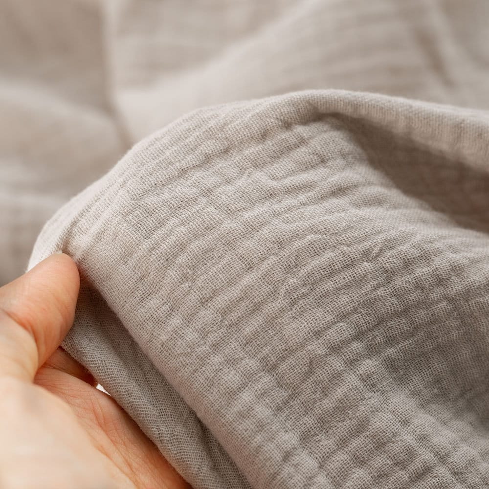 ORGANIC 32 Sand Solid Color Super Soft Crinkle Texture 100% - Etsy