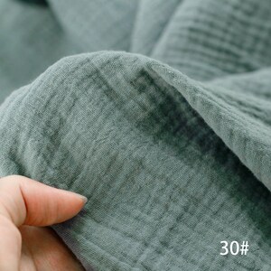 ORGANIC Solid Color Super Soft Crinkle Texture 100% Organic - Etsy