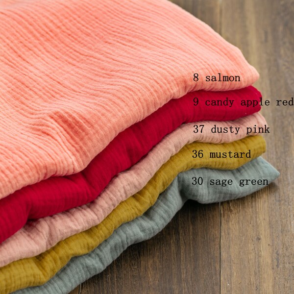 Cotton Crinkle Fabric - Etsy