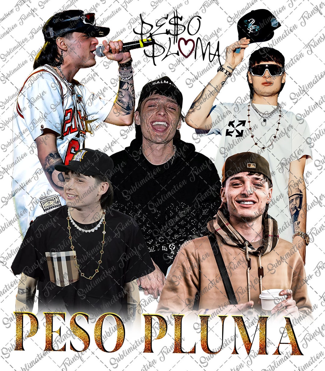 Peso Pluma Png Peso Pluma Peso Pluma Tour Peso Pluma - Etsy UK