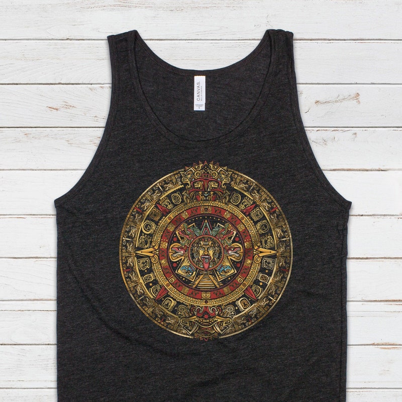 Aztec Tank Tops Mens - Etsy UK