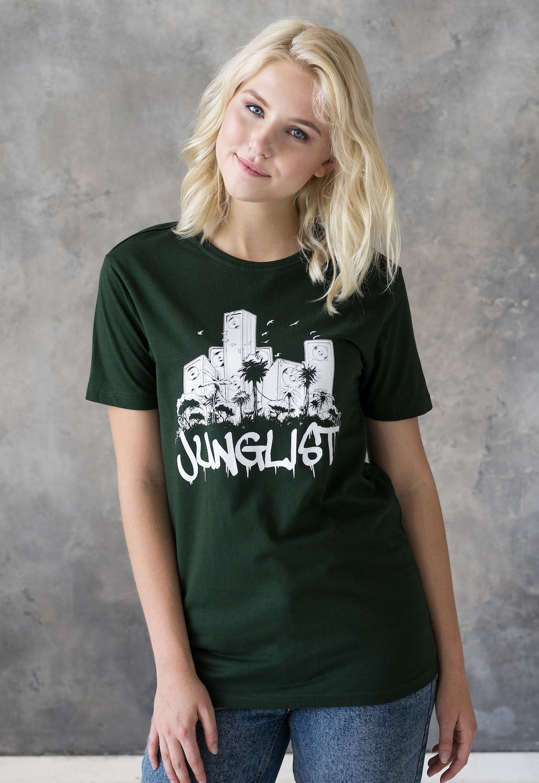 Junglist Sound System T Shirt Jungle Massive Drum and Bass DJ Synth ...