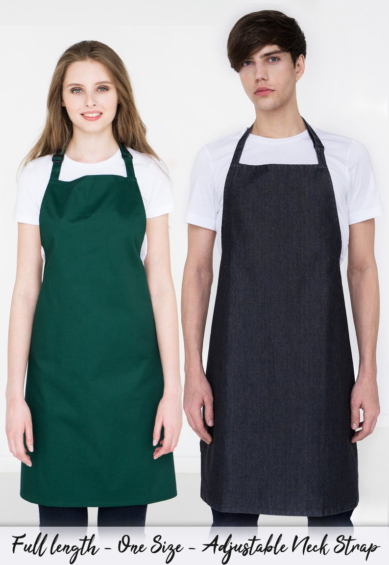 Japanese Calligraphy Printed Apron Yuki Courage Baking Cooking | Etsy