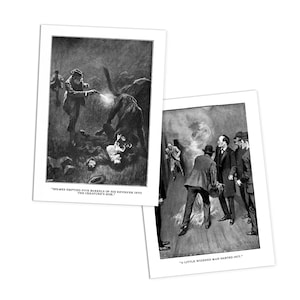 Sherlock Holmes Illustrations Art Postcards Set of 10 Postcard Prints ...