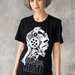 Drum and Bass Head T Shirt - Robot DJ Synthesizer & Bass Neurofunk ...