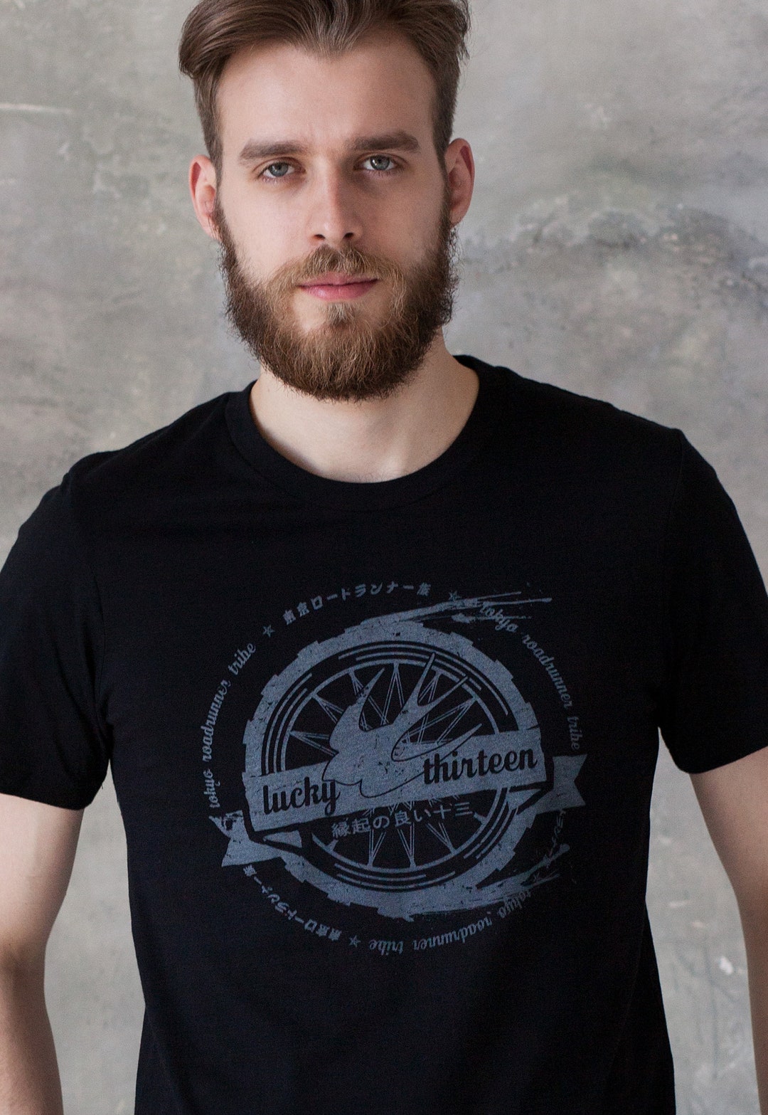Tokyo Roadrunner Japanese T Shirt – Retro Vintage Style Japan Bike ...