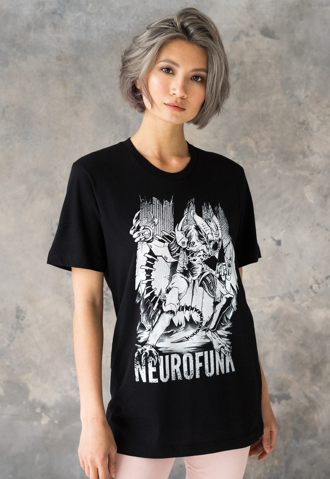 Neurofunk Invasion T Shirt Drum and Bass Alien Synthesizer & Bass Sci ...