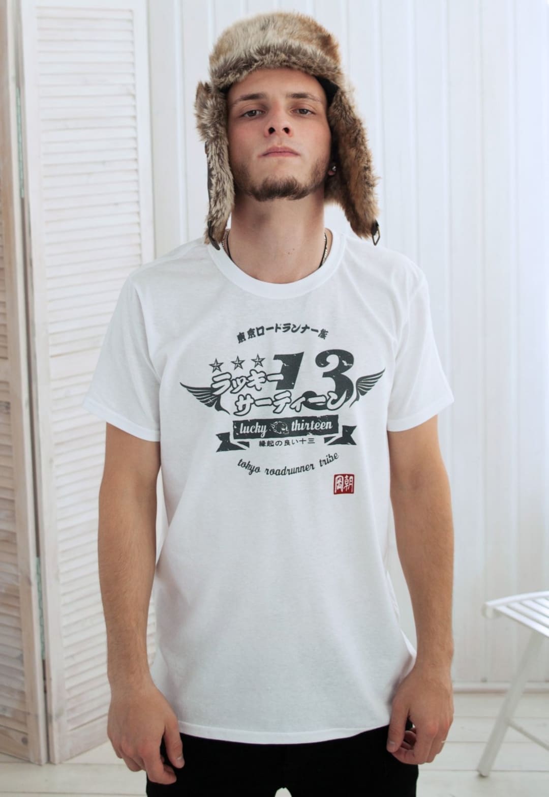 Tokyo Roadrunner T-shirt – Lucky 13 Japan Retro Graphic Tee - Etsy