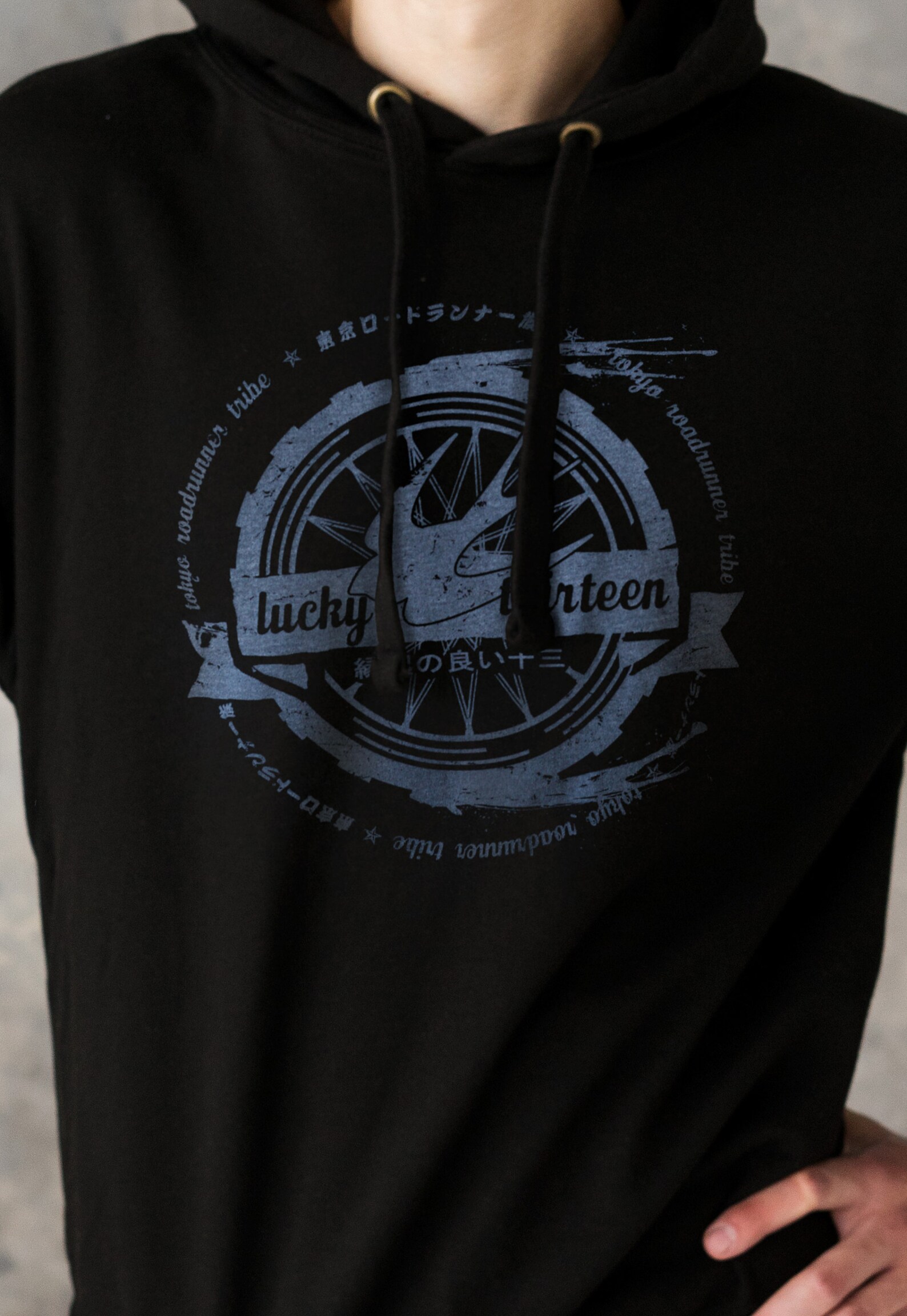 Tokyo Roadrunner Tribe Hoodie: Retro Japanese Anime Sweatshirt - Etsy