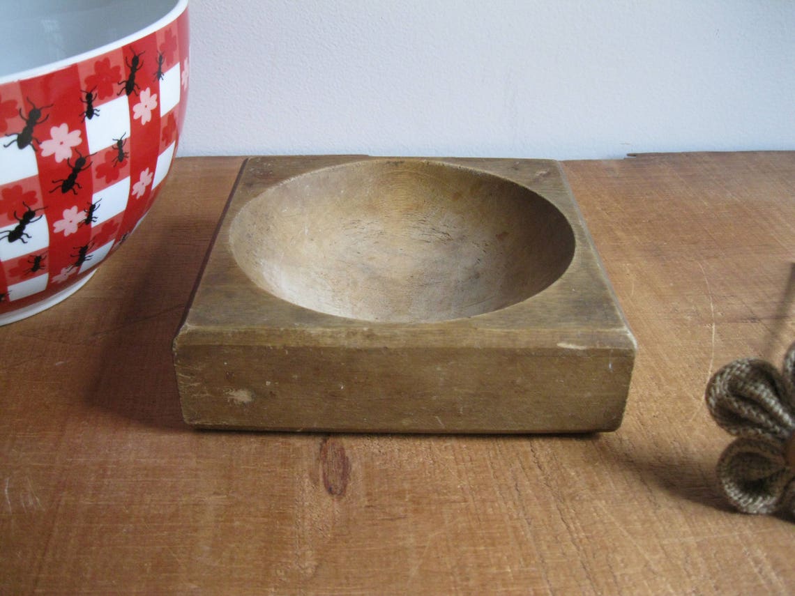 Antique Wooden Bowl Base/stand-holds Mixing Bowl on Counter - Etsy