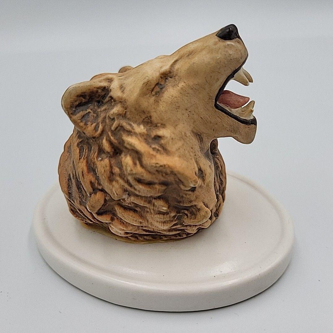 Rare Vintage Goebel Ceramic Lion Figurine Mini Wall Plaque, W Germany ...