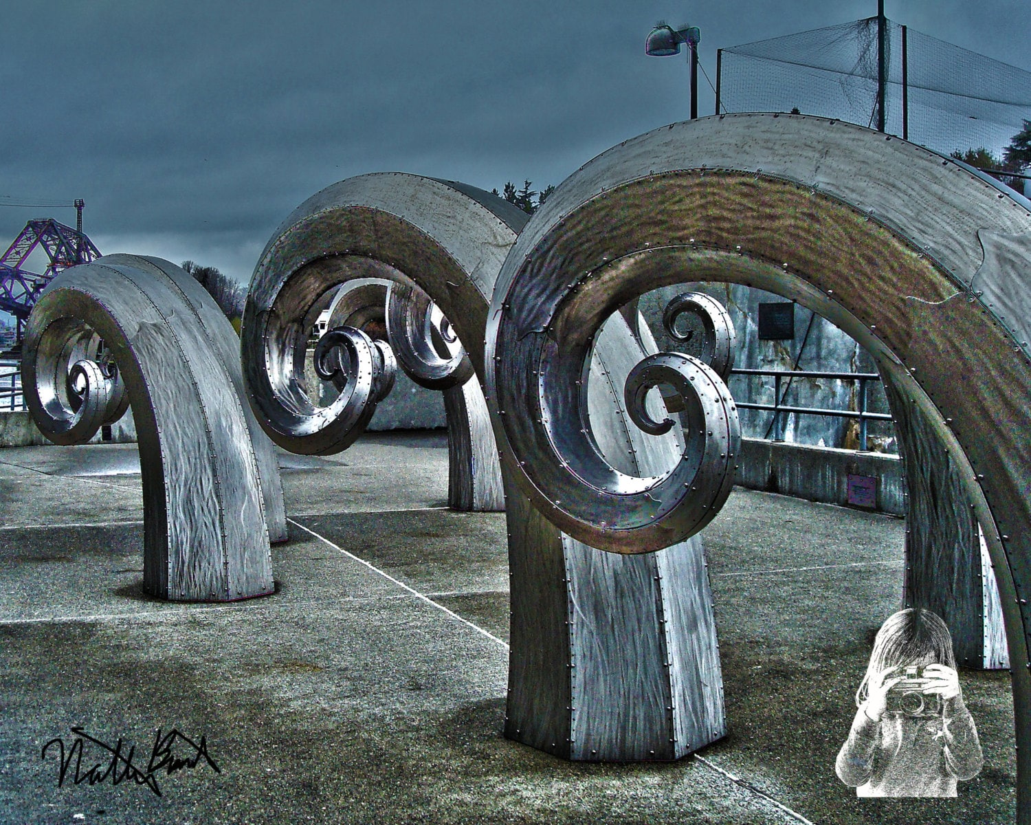 Locks Art - INSTANT DIGITAL DOWNLOAD - A Public Art Piece at the Hiram ...