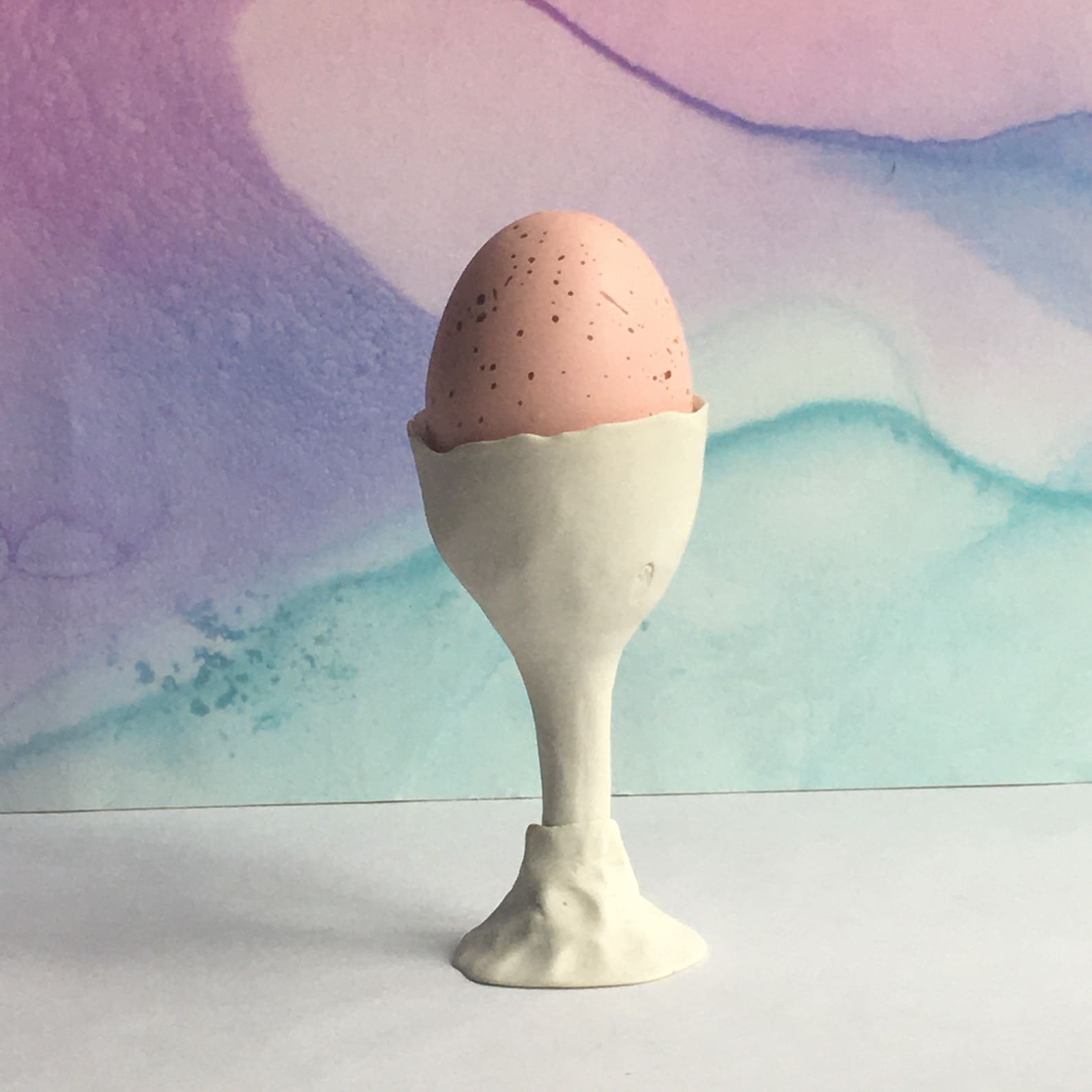 Porcelain Egg Cup Easterspring Gift... Ceramic Egg Holder - Etsy Canada
