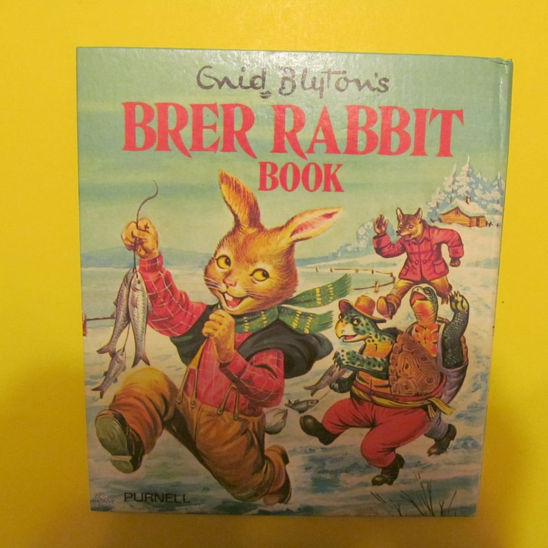 Brer Rabbit Book by Enid Blyton 1975 Hardcover Purnell Books | Etsy