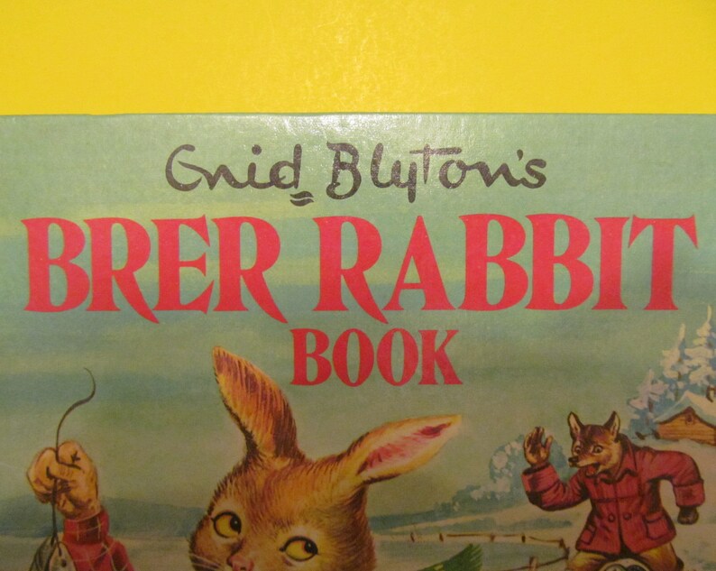 Brer Rabbit Book by Enid Blyton 1975 Hardcover Purnell Books | Etsy