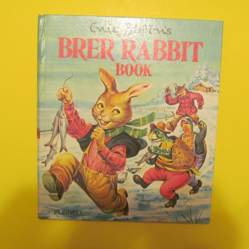 Brer Rabbit Book by Enid Blyton 1975 Hardcover Purnell Books | Etsy