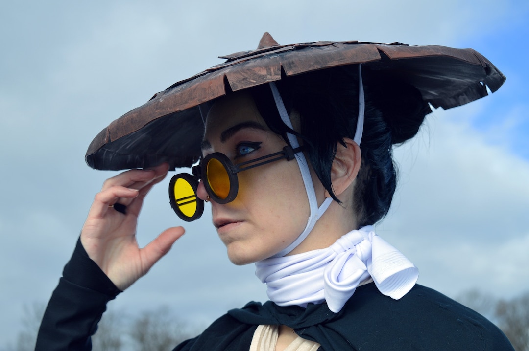 Mizu Glasses Blue Eye Samurai Cosplay Costume - Etsy