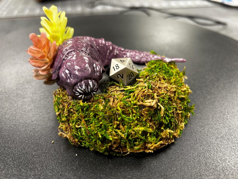 Mindflayer Tadpole DND Dice Guardian KIT | Baldur's Gate | BG3 - Etsy