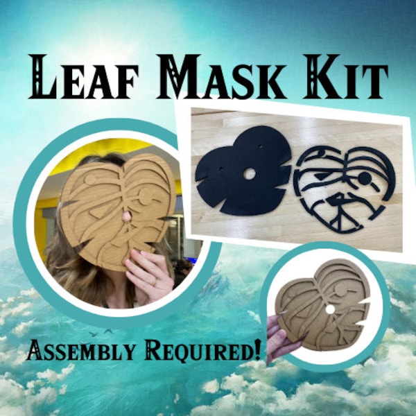 Leaf Mask - Etsy