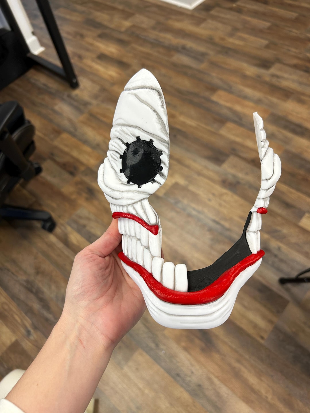 Dandadan Acro Silky Aira Half Mask Cosplay Costume - Etsy