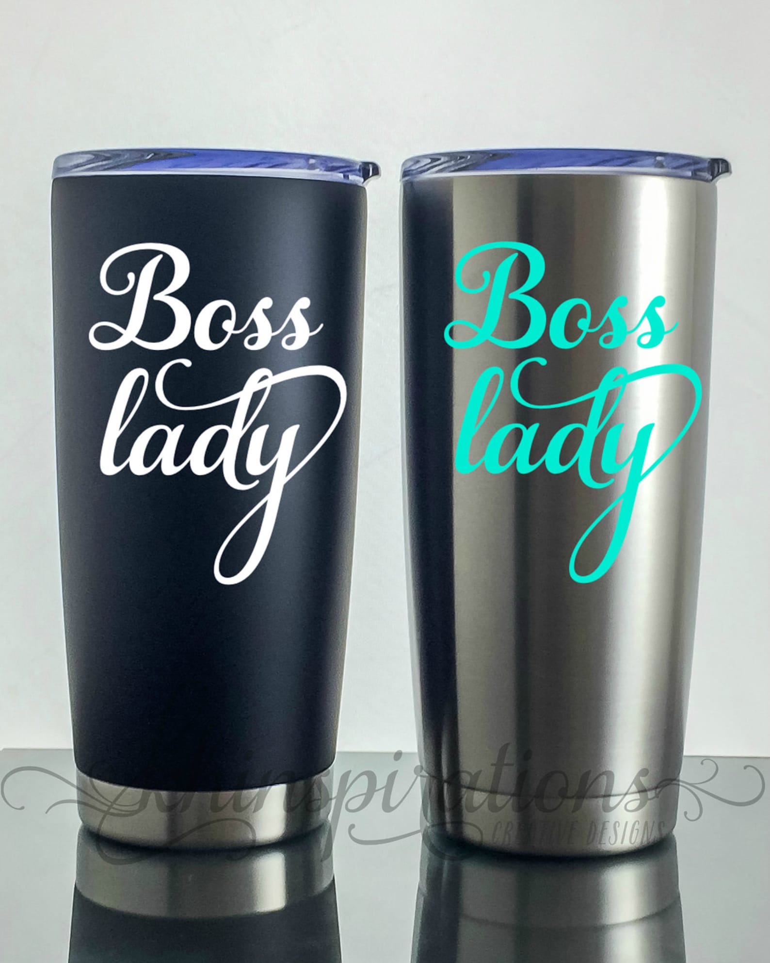 Boss Lady Stainless Steel Travel Coffee Mug With Insulated | Etsy