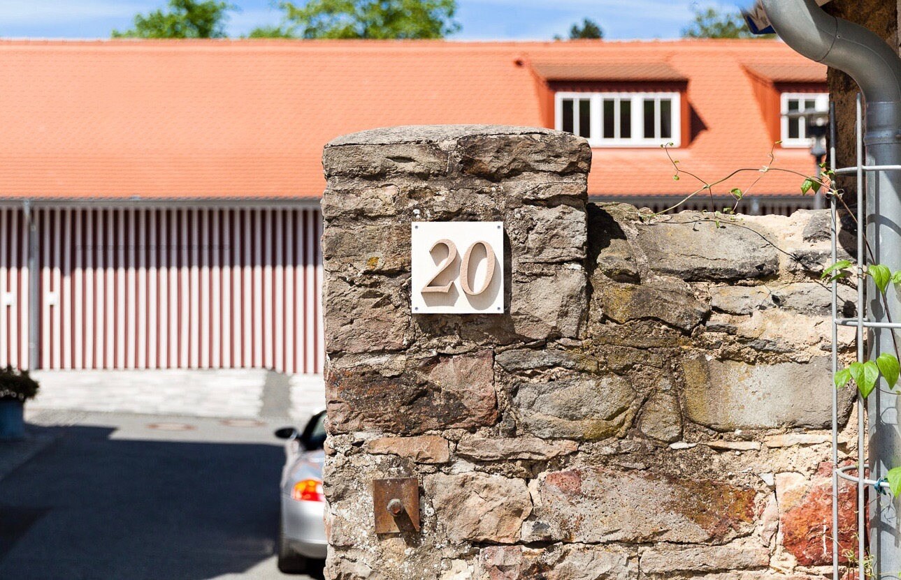 House Number 76 of Stone | Etsy