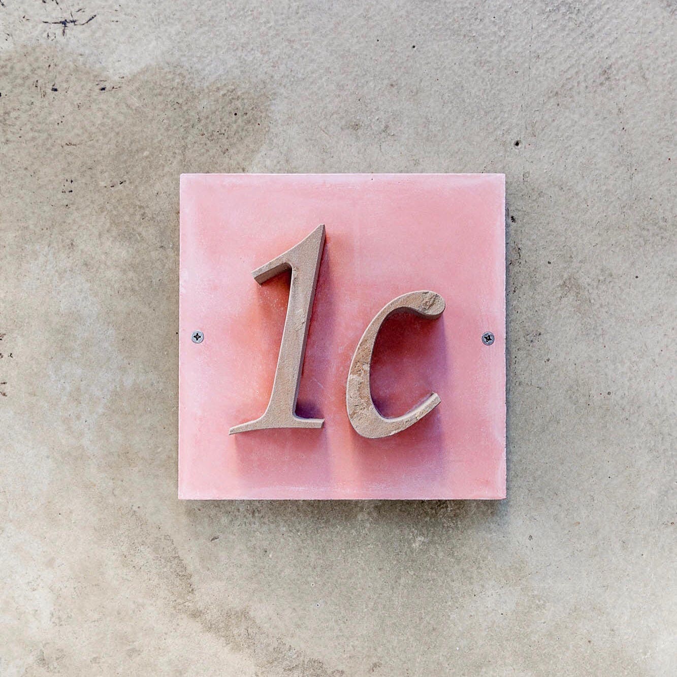 House Number With Sample Box 2-digit - Etsy