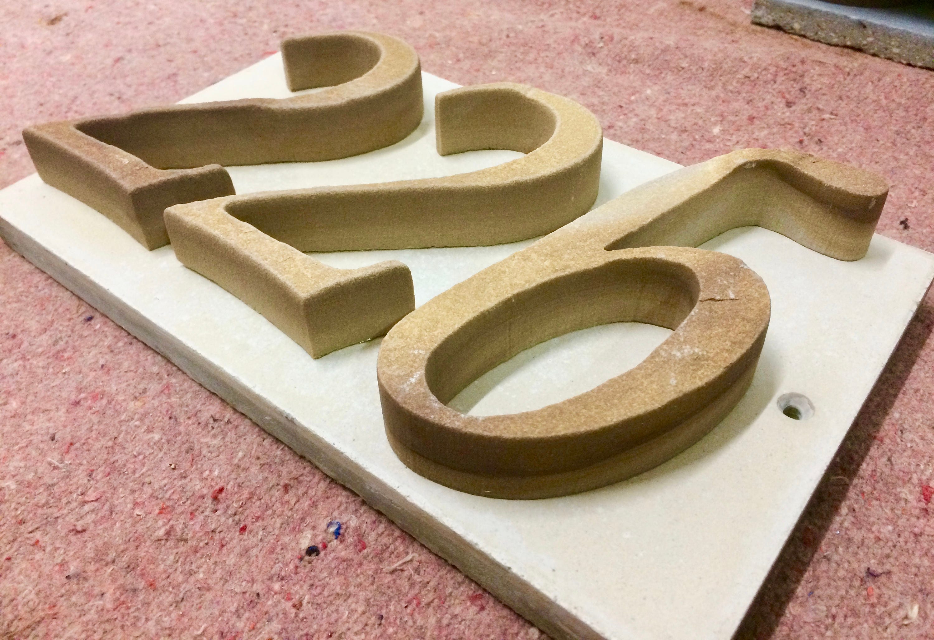 House Number With Sample Box 3-digit - Etsy