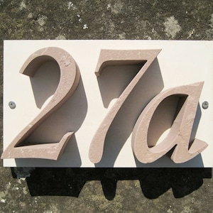 House Number With Sample Box 3-digit - Etsy