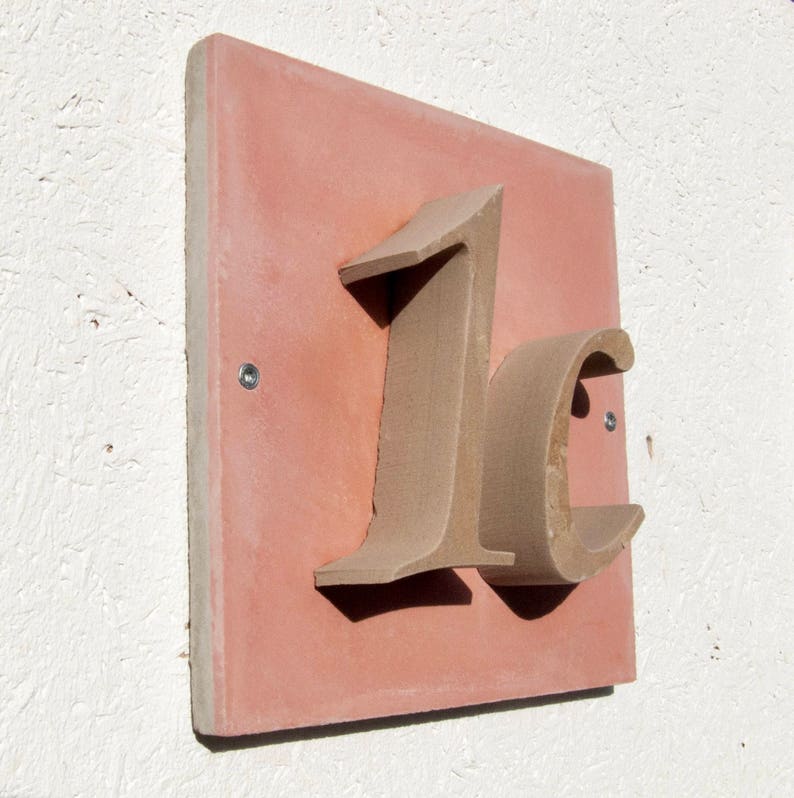 House Number "1c" of Stone - Etsy