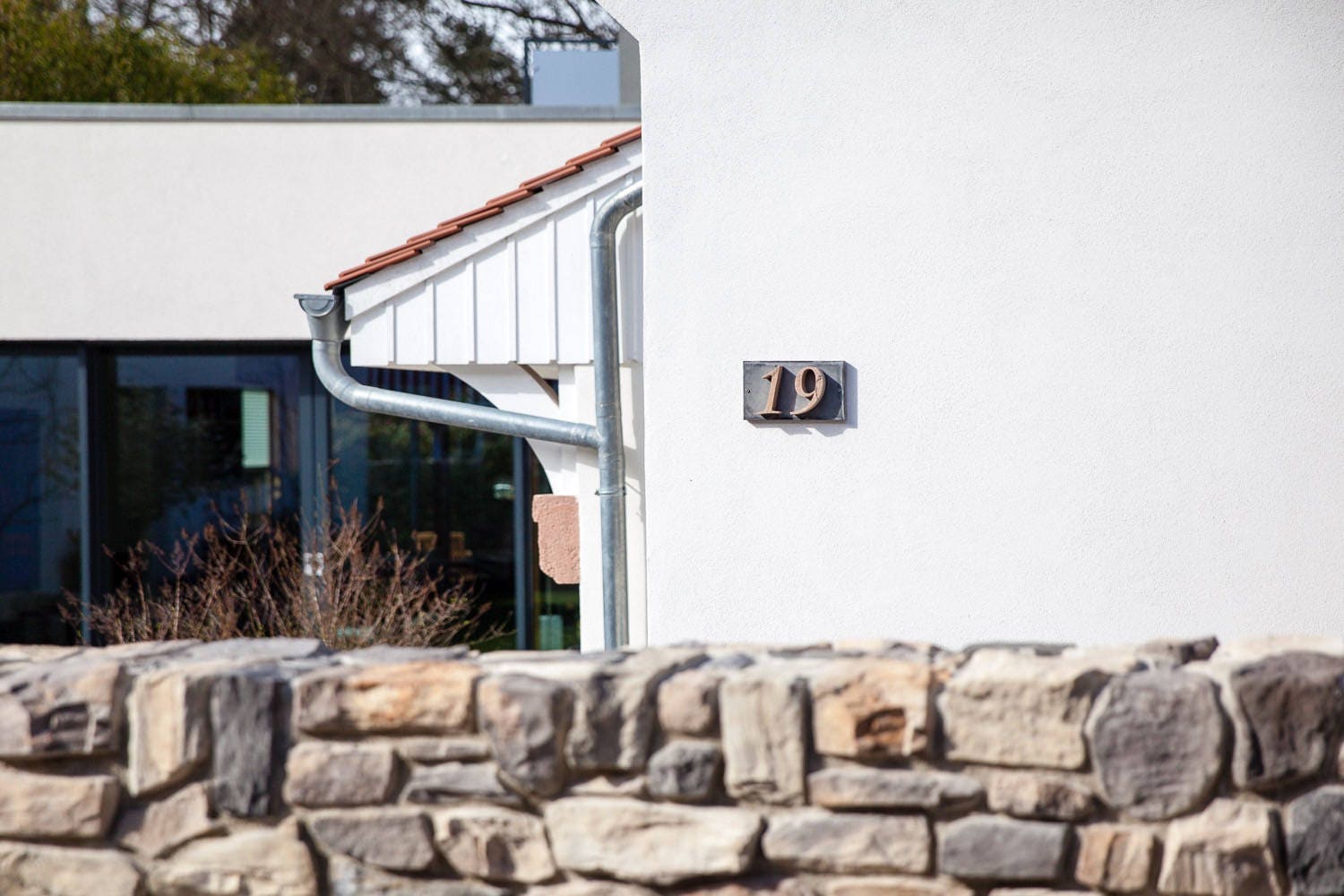 House Number "57" of Stone - Etsy