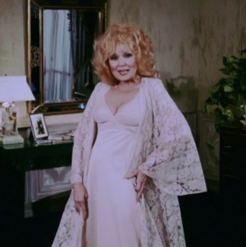 Edie Adams Worn Glydons of Hollywood Lace Negligee Set in "racquet ...