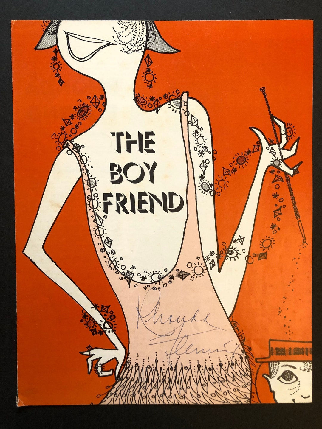 Rhonda Fleming Signed Souvenir Program for "the Boyfriend" - Kenley ...