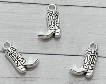 58x19mm 24k Shiny Gold Boot Charms Cowboy Boots Charms - Etsy