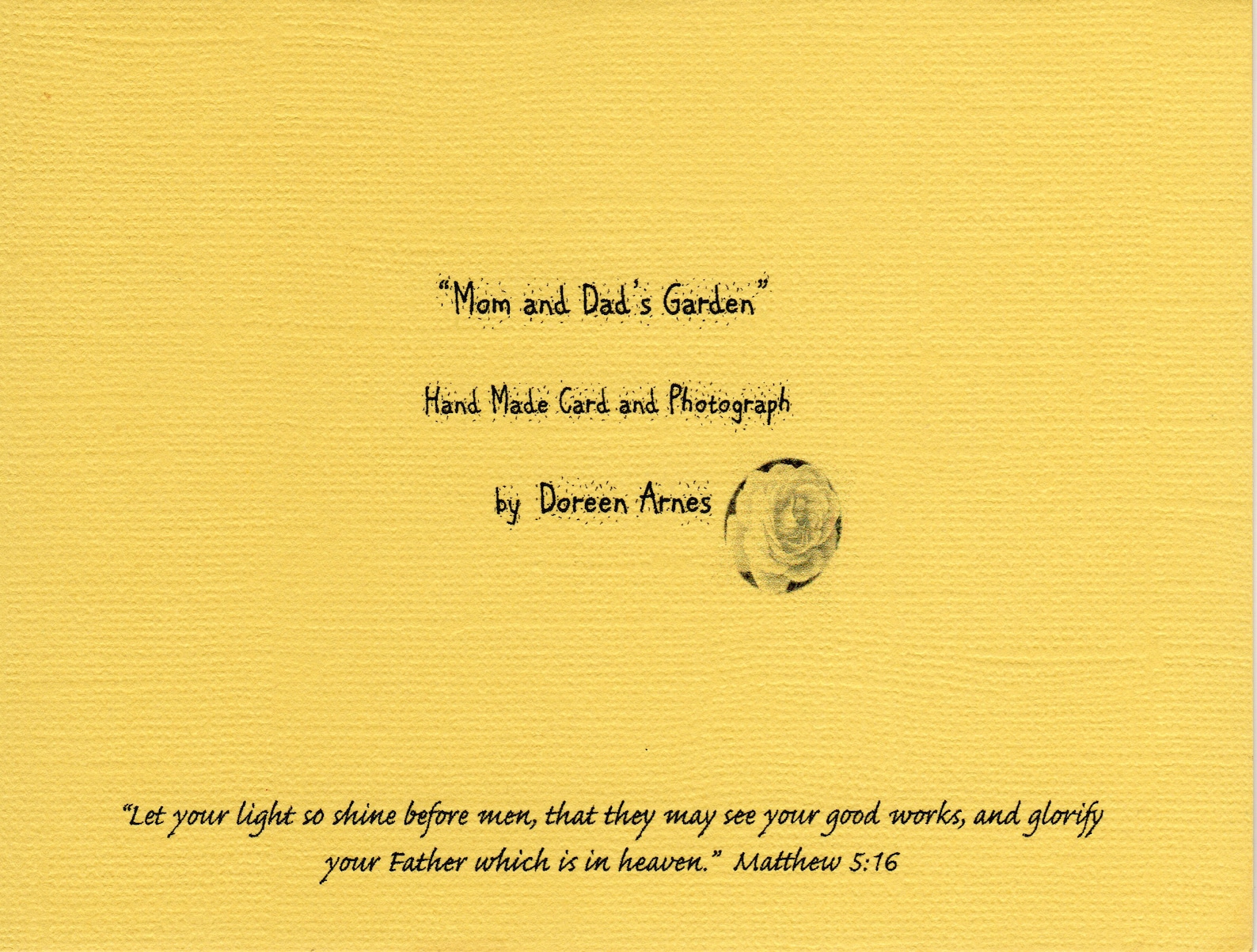 Yellow Rose Photo Note Card, Rose Note Card, Yellow Rose, Floral Card ...