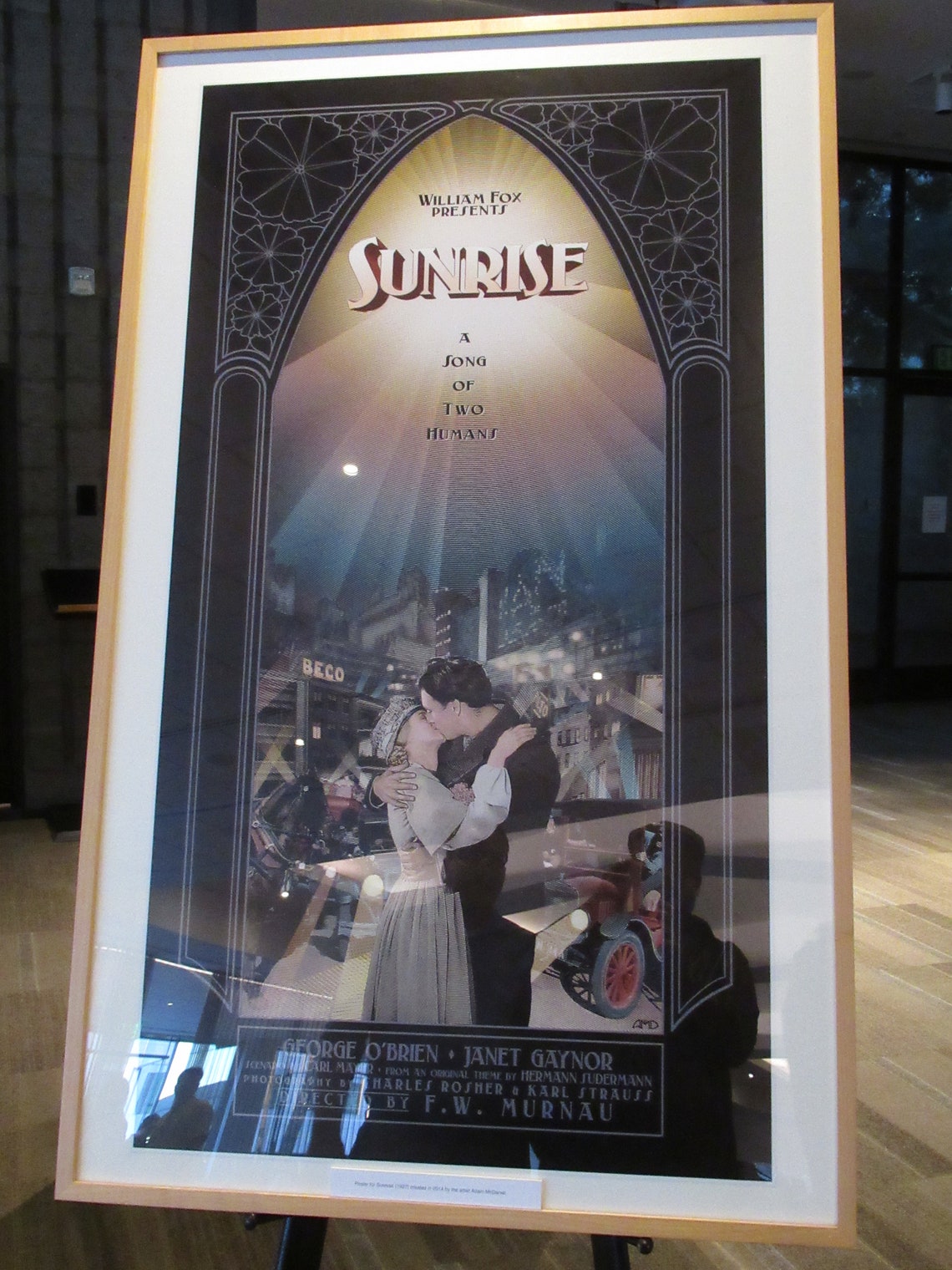 SUNRISE: A Song of Two Humans Poster, 1927 FW Murnau Film With George O ...